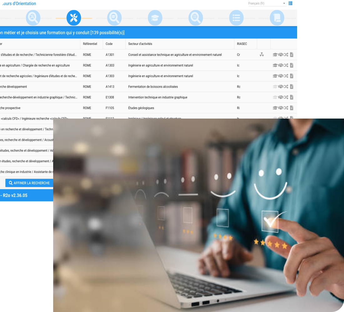 R2o : Réfléchir et réussir son orientation - Cursus IDE@L
